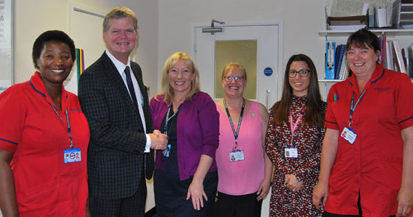 Local MP visits Infection Prevention and Control team – East Sussex ...