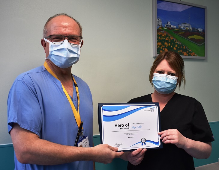 Head of Nursing for the Emergency Department wins ‘Hero of the Month ...