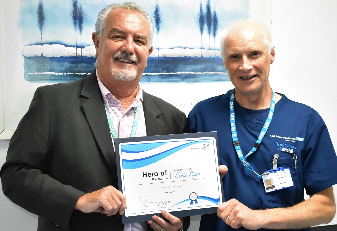 Congratulations to Kevin, our Hero of the Month! – East Sussex ...