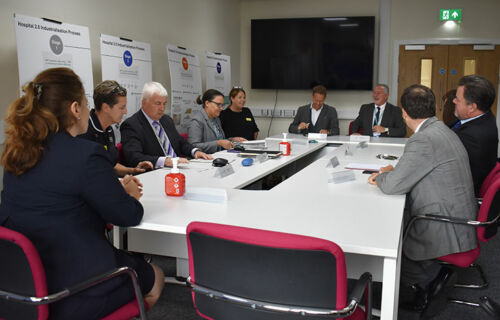 Lord Markham visits Eastbourne DGH – East Sussex Healthcare NHS Trust